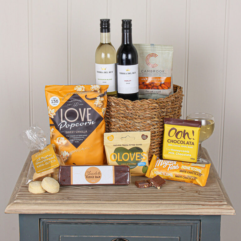 Desert Island Gift Hamper | Wine and Sweet Treats