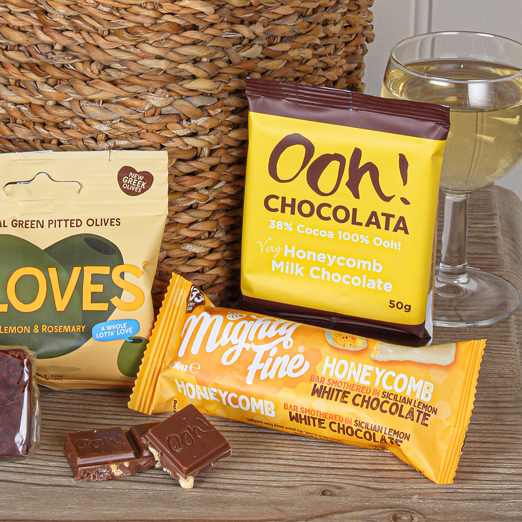 Desert Island Gift Hamper | Wine and Sweet Treats