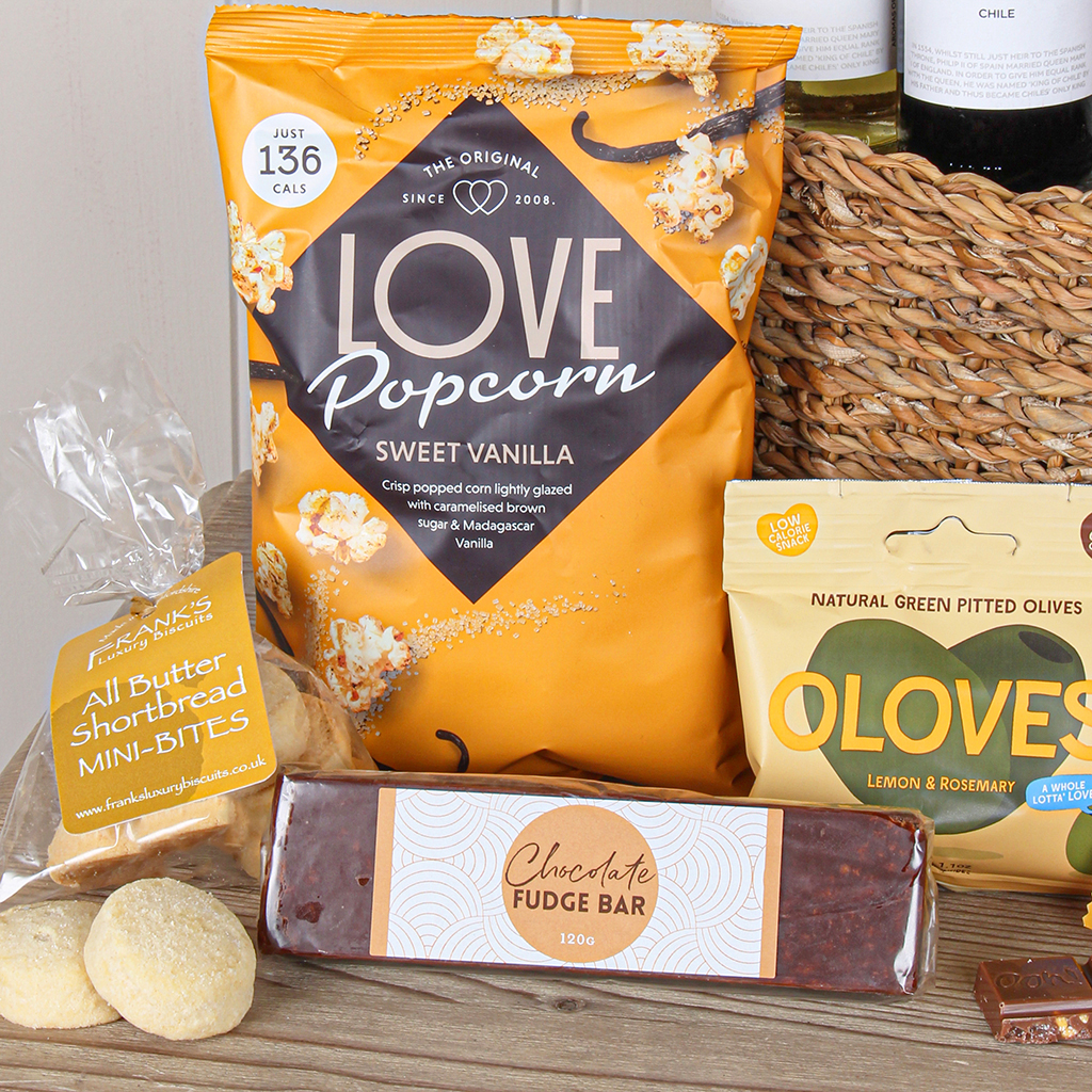 Desert Island Gift Hamper | Wine and Sweet Treats