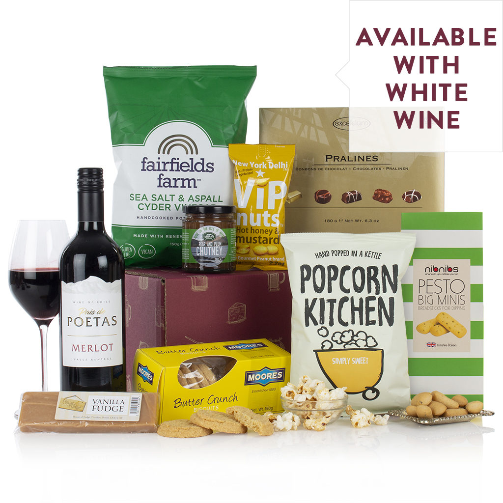 Box of Indulgence with Red Wine | Virginia Hayward