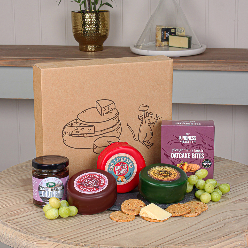 Cheese Gift Box | Cheese and chutney