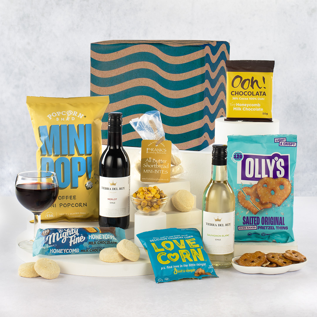 Desert Island Gift Hamper | Wine and Sweet Treats