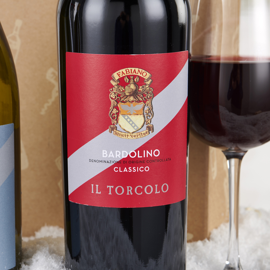Christmas Italian Wine Duo Gift | Italian Red & White Wine