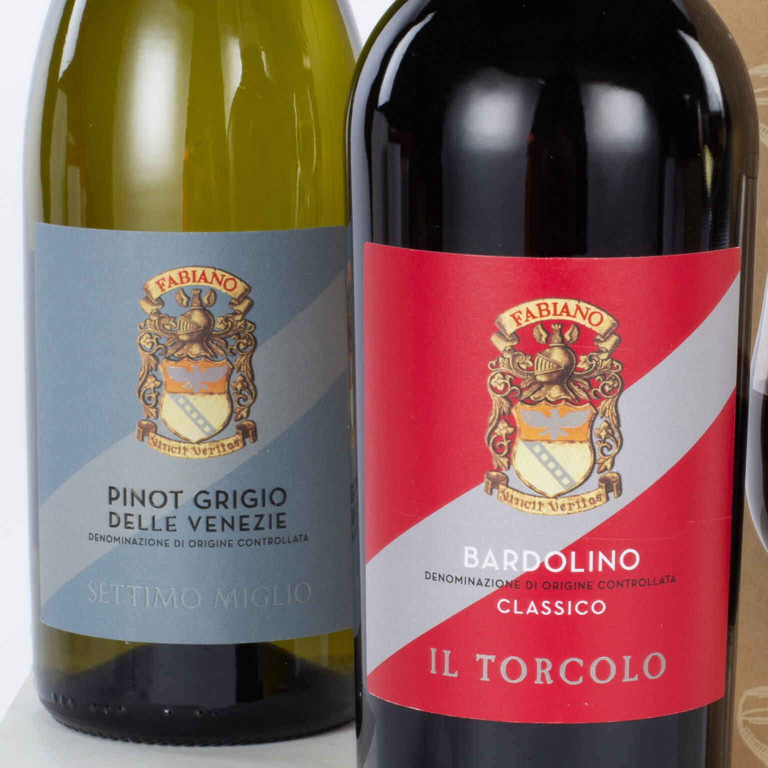 Italian Wine Duo Gift | Red & White Italian Wine Gift Box