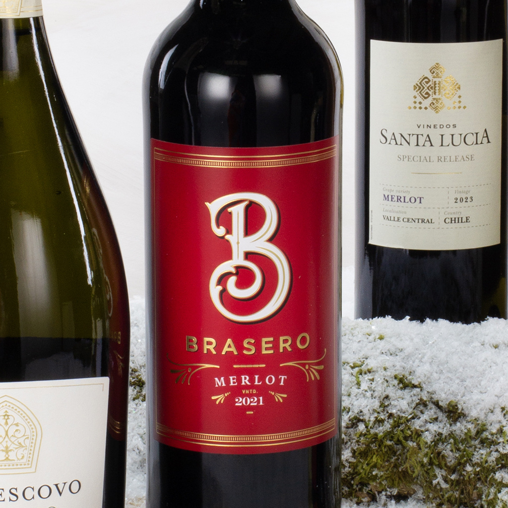 Six Wines Gift Box | Red & White Wines in Decorative Gift Box