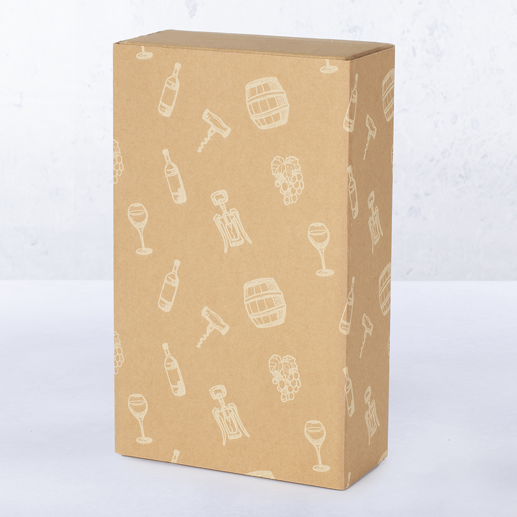 Wine Duet Gift | Two Bottle Red & White Wines